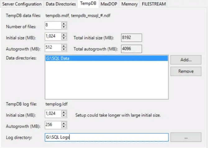 Tips For Configuring The Ms Sql Server Engine Database Component